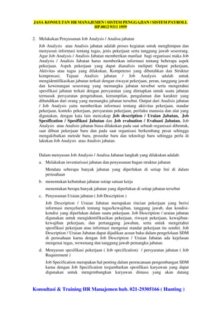 Sistem Perencanaan tenaga kerja - Human Resources Planning | Consultant ...