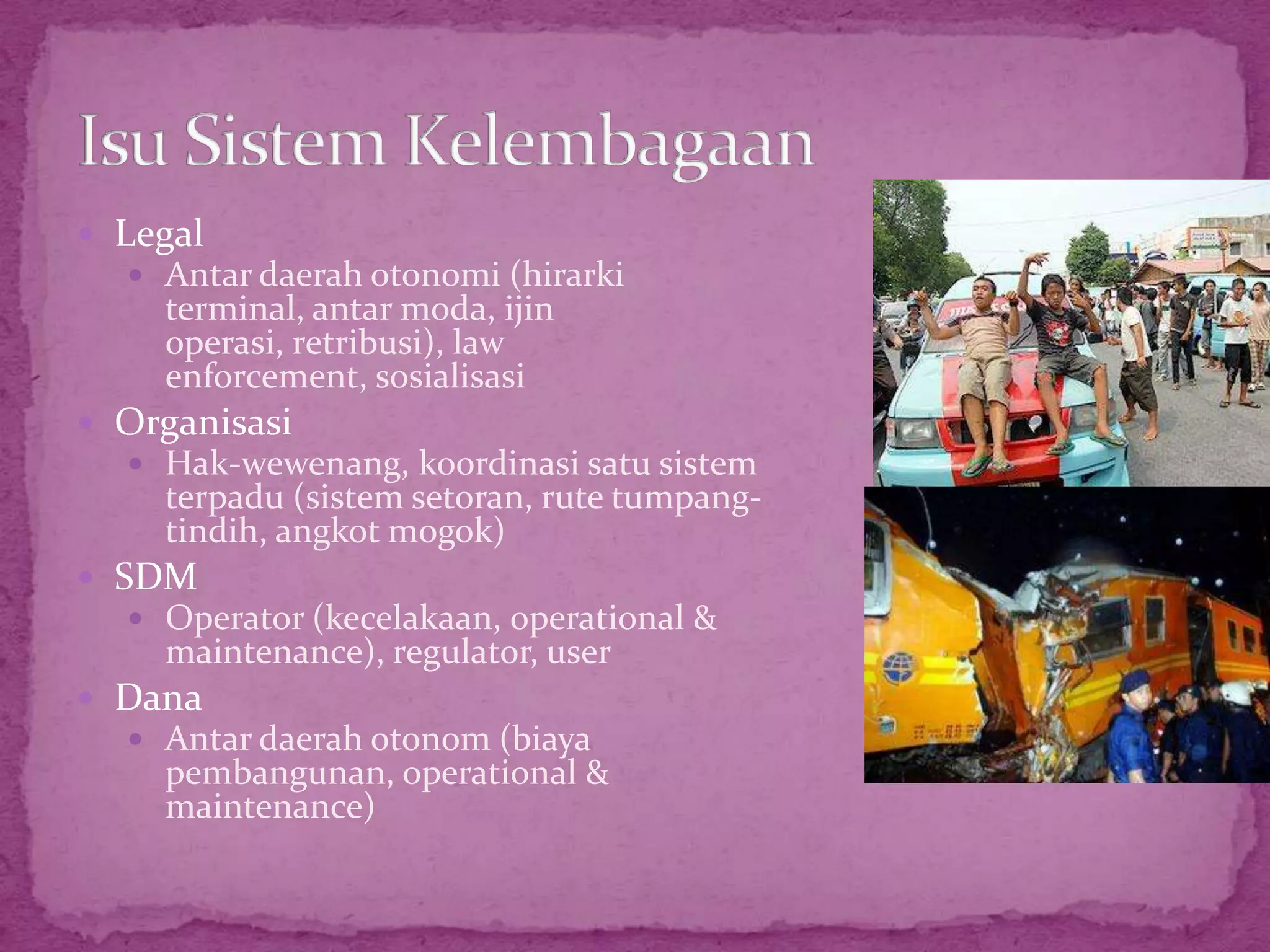 Perencanaan Transportasi PWK UB Lect 02 2009 | PPTX