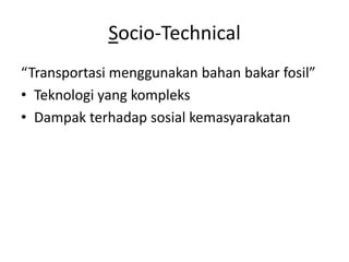 Perencanaan Transportasi PWK UB Lect 03 2009 | PPTX