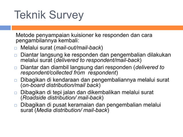 Perencanaan Transportasi PWK UB Lect 08 2009 | PPTX