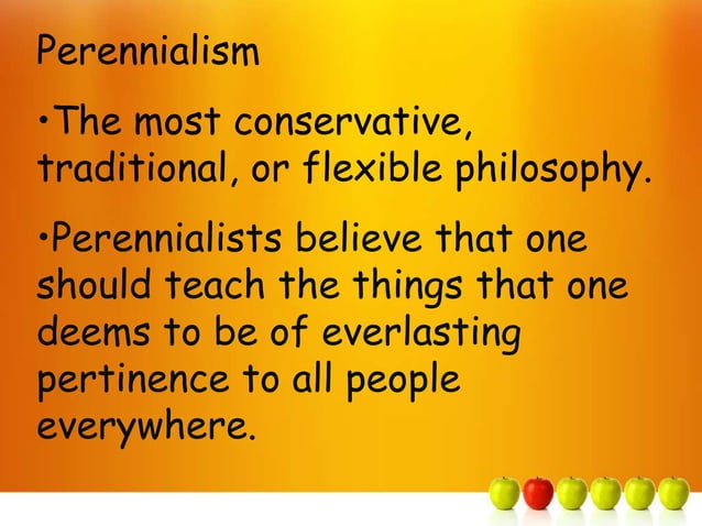 Perennialism | PPT
