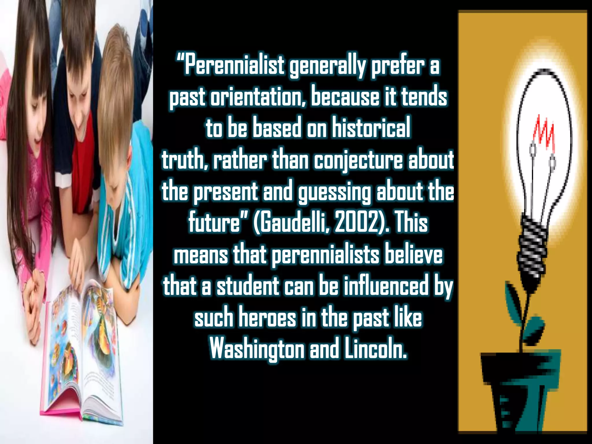 Perennialism | PPTX