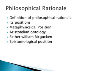 Perennialism theory of education | PPTX
