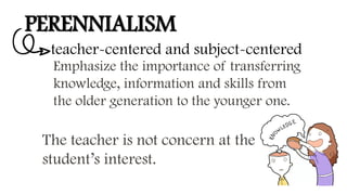 Perennialism | PDF