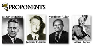 Perennialism | PDF
