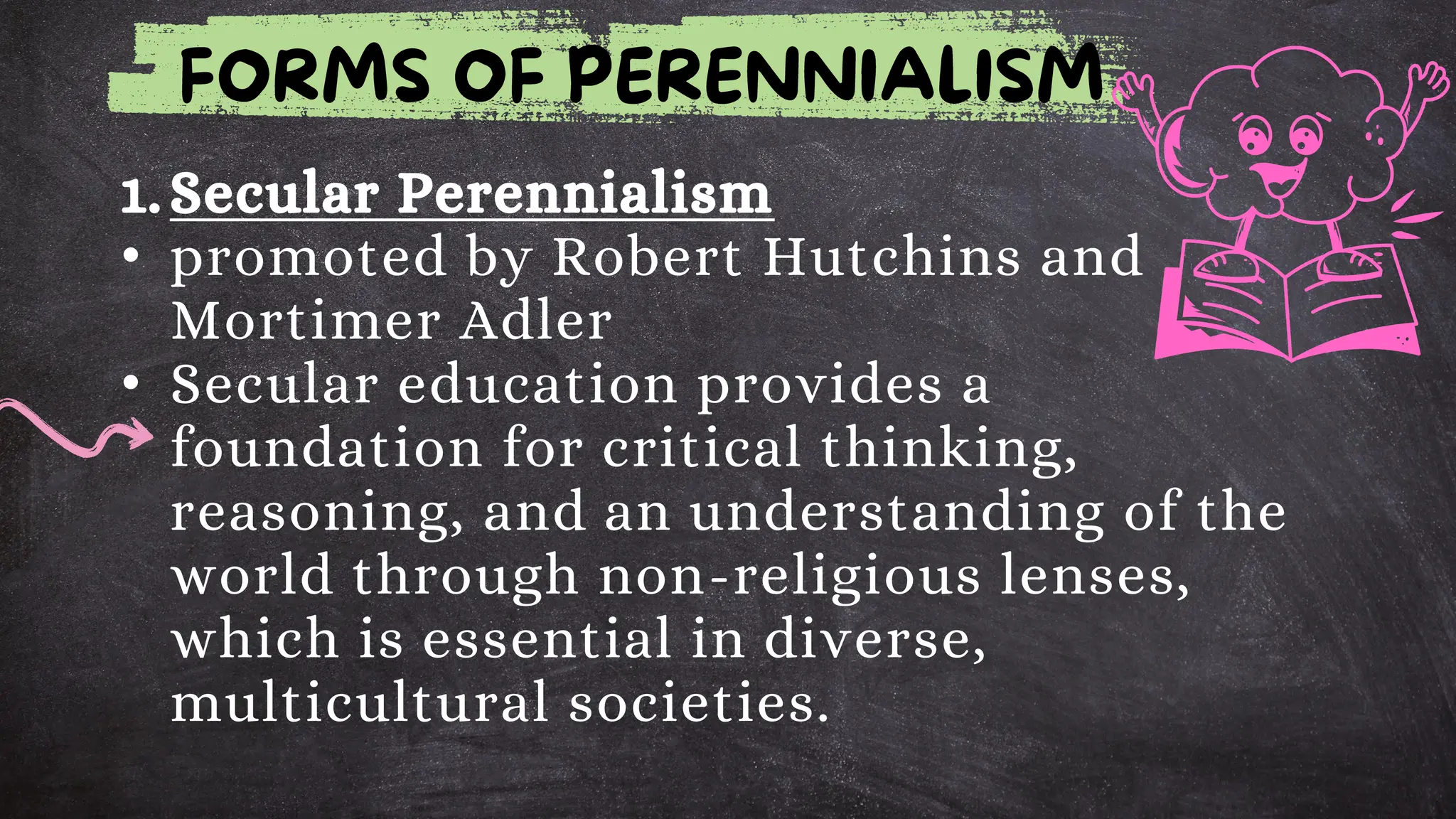 PERENNIALISM power point presentation on philosophy of education | PDF