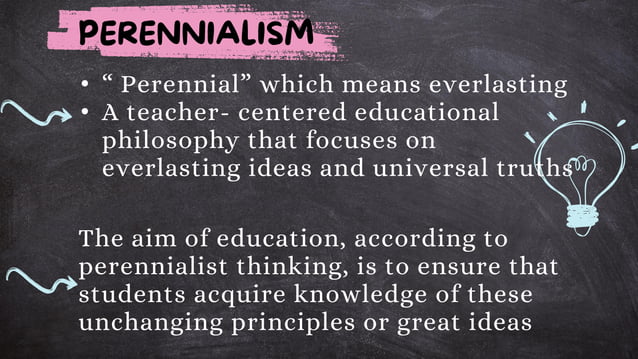 PERENNIALISM power point presentation on philosophy of education | PDF ...
