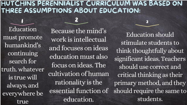 PERENNIALISM power point presentation on philosophy of education | PDF ...