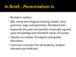 Perennialism Presentation By Edwin Mugwira.pptx