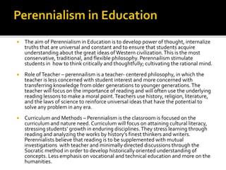 Perennialism Presentation By Edwin Mugwira.pptx