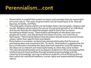 Perennialism Presentation By Edwin Mugwira.pptx