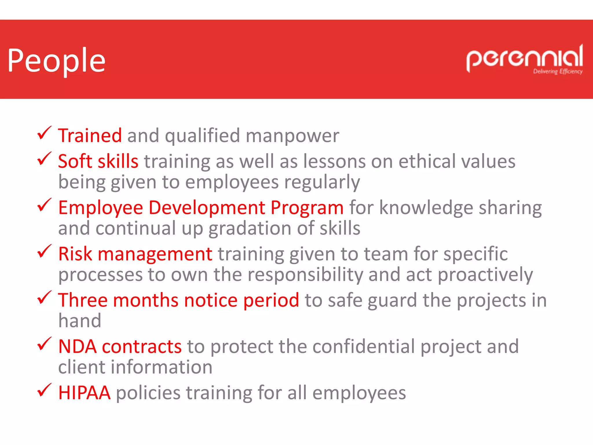 Perennial systems corporate overview presentation | PPTX