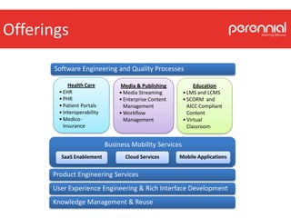 Perennial systems corporate overview presentation | PPTX