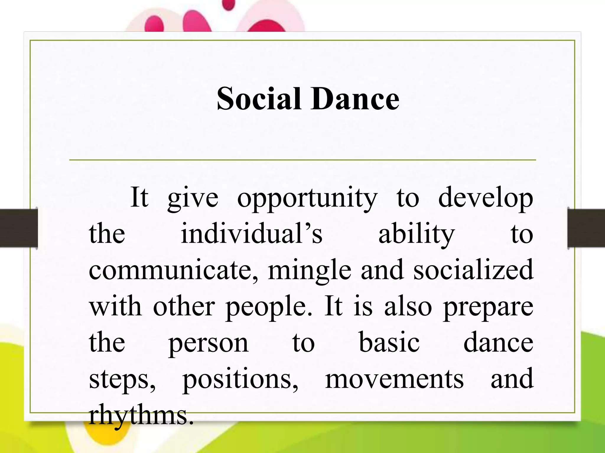 Rhythmic Activities | PPTX