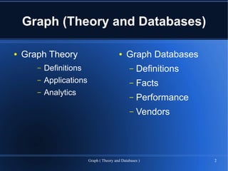 Graph Theory and Databases | PDF