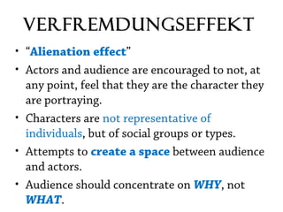 Epic theater and Theater of the Absurd | PPT