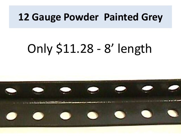 Perforated Steel Angle