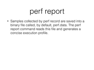 Introduction to Perf | PDF