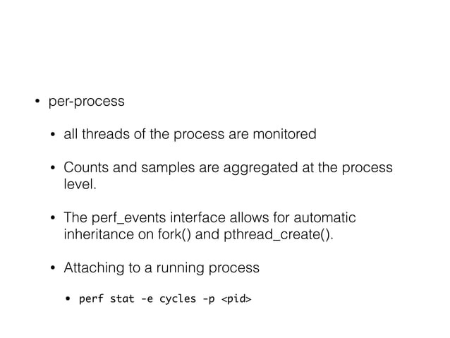 Introduction to Perf | PPT