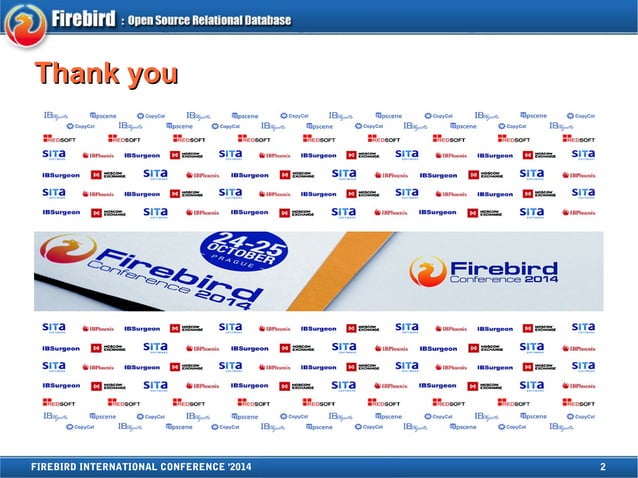 Firebird Performance counters in details | PPT