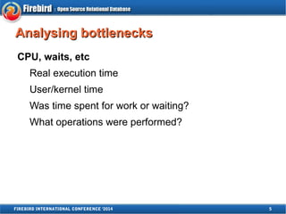 Firebird Performance counters in details | PPT