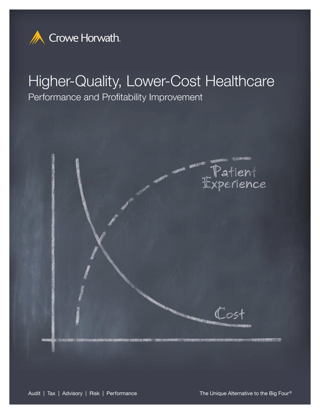 Healthcare Performance Improvement Brochure | PDF