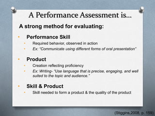 Performance Based Assessment | PPTX