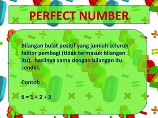 Bilangan Sempurna | PPT