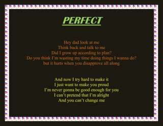 Perfect. | PPT