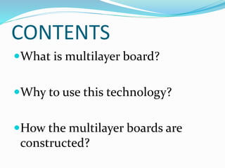 Multi Layer Printed Circuit Board Introduction and Manufacturing ...