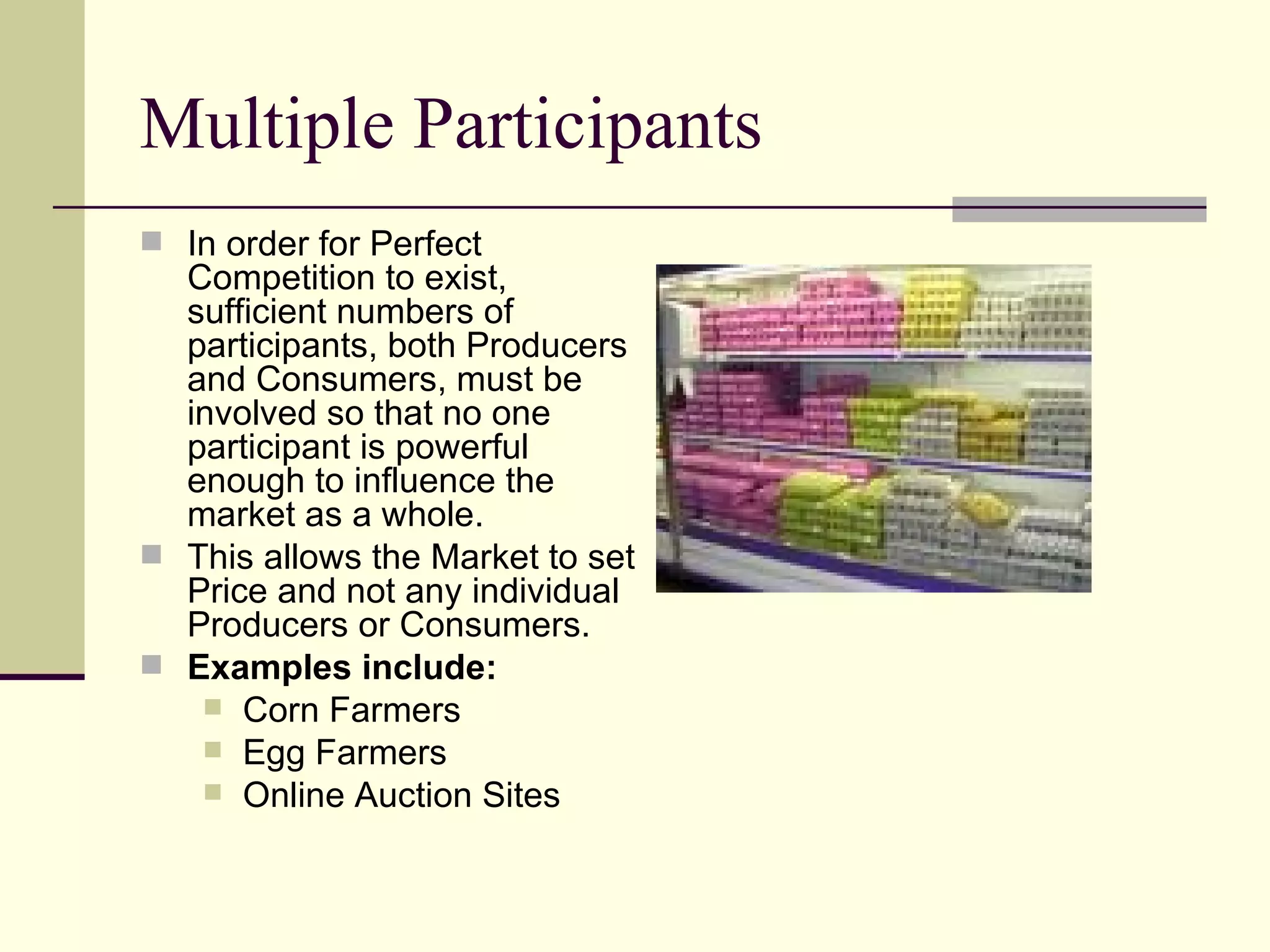 Perfect Competition Defined | PPT