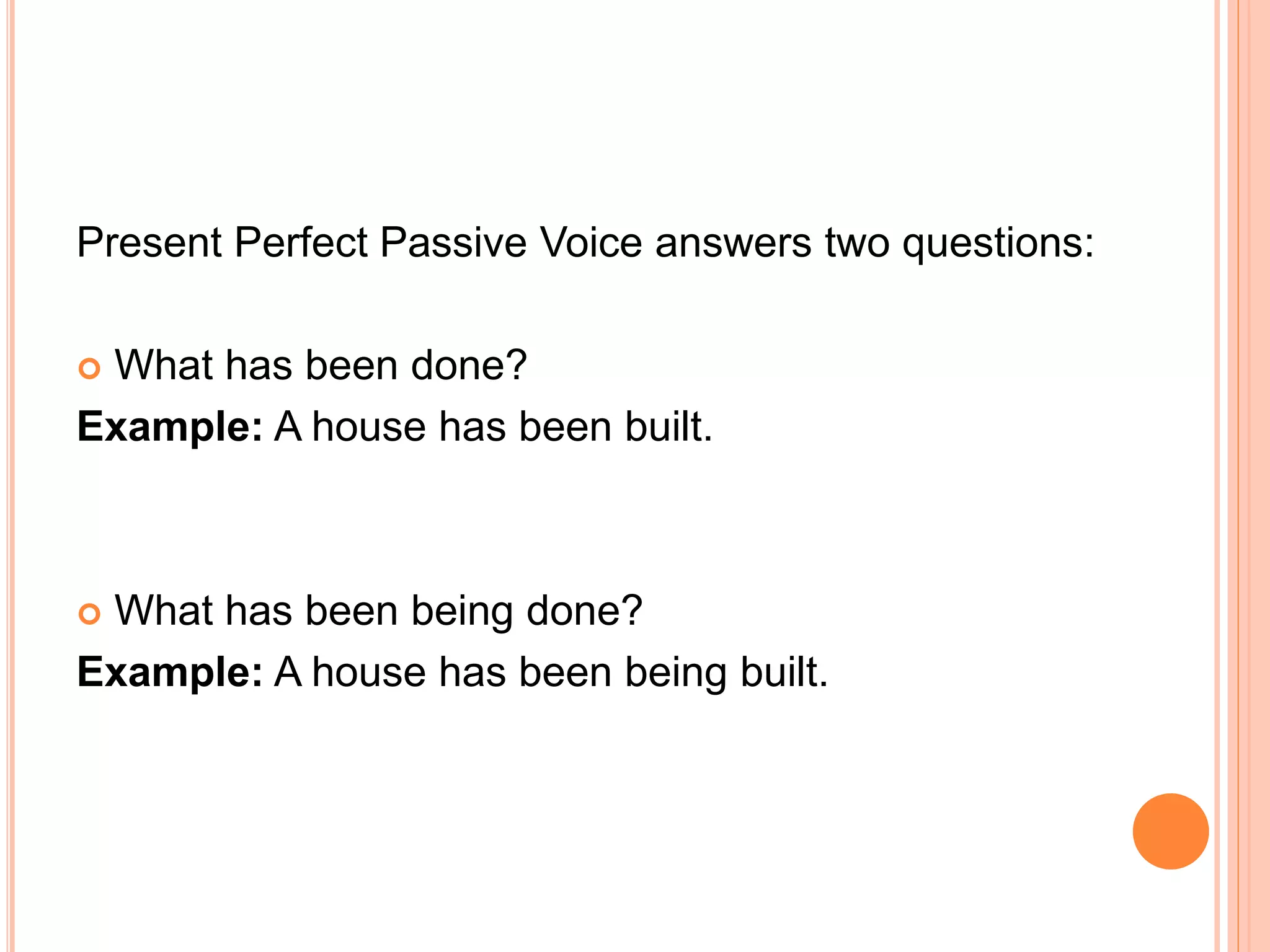 Perfect passive | PPTX