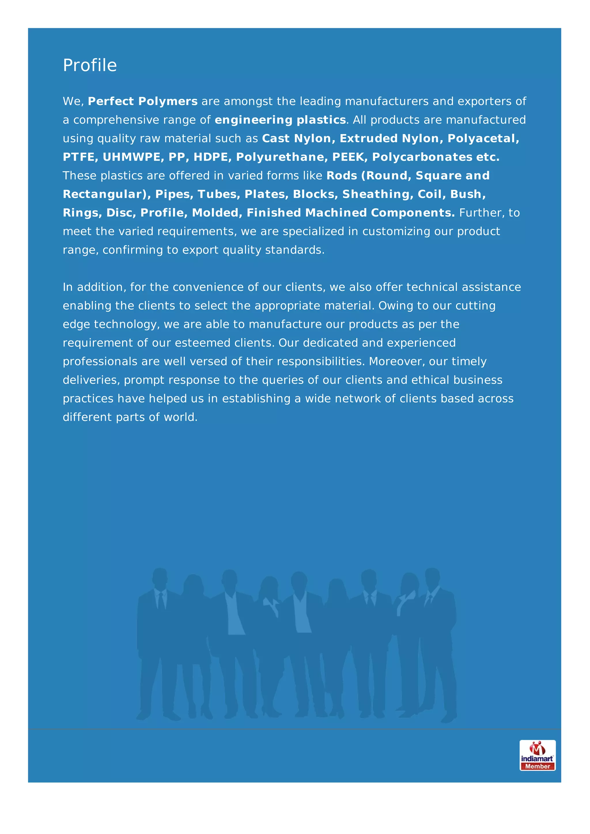 Perfect polymers | PDF