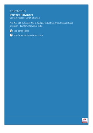 Perfect polymers | PDF