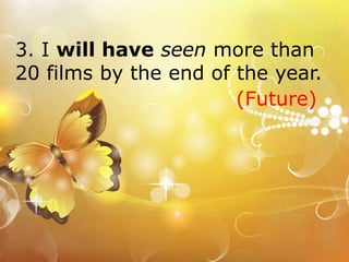 Perfect tenses | PPTX