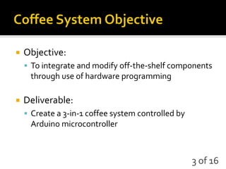 Perfect coffee maker presentation | PPTX