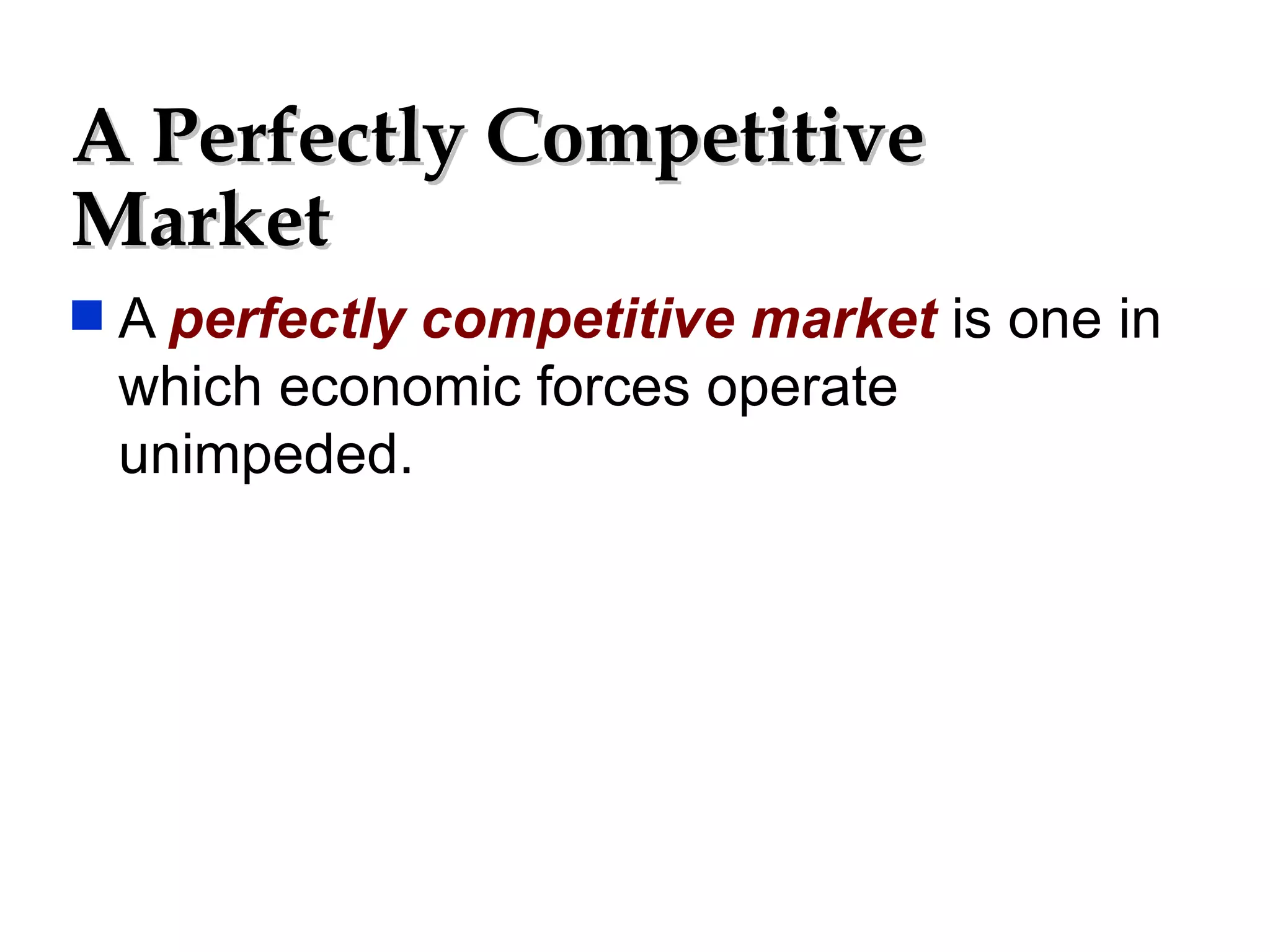 Perfect Competition | PPT
