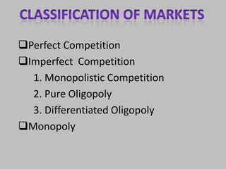 Perfect competition | PPTX