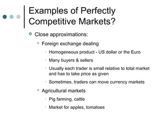 Perfect competition | PPT