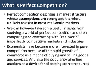 Perfect Competition | PPT