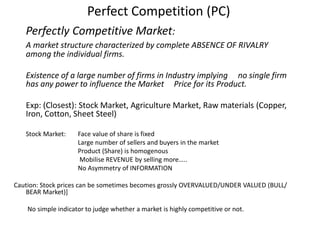 Perfect Competition Lecture Notes (Economics) | PPTX | Business ...