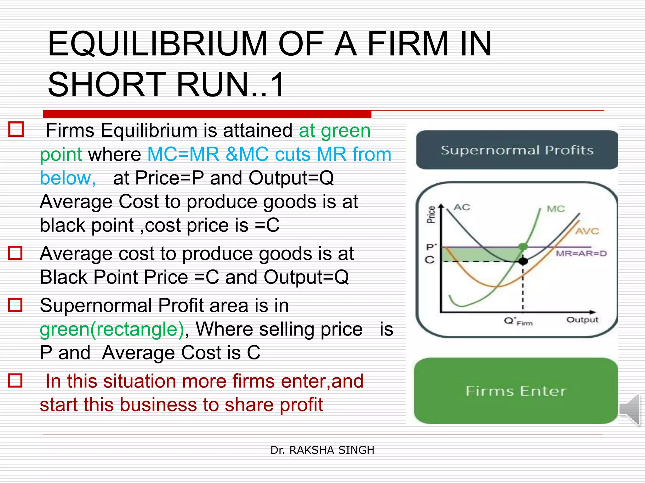 Equlibrium Under Perfect Competition | PPT