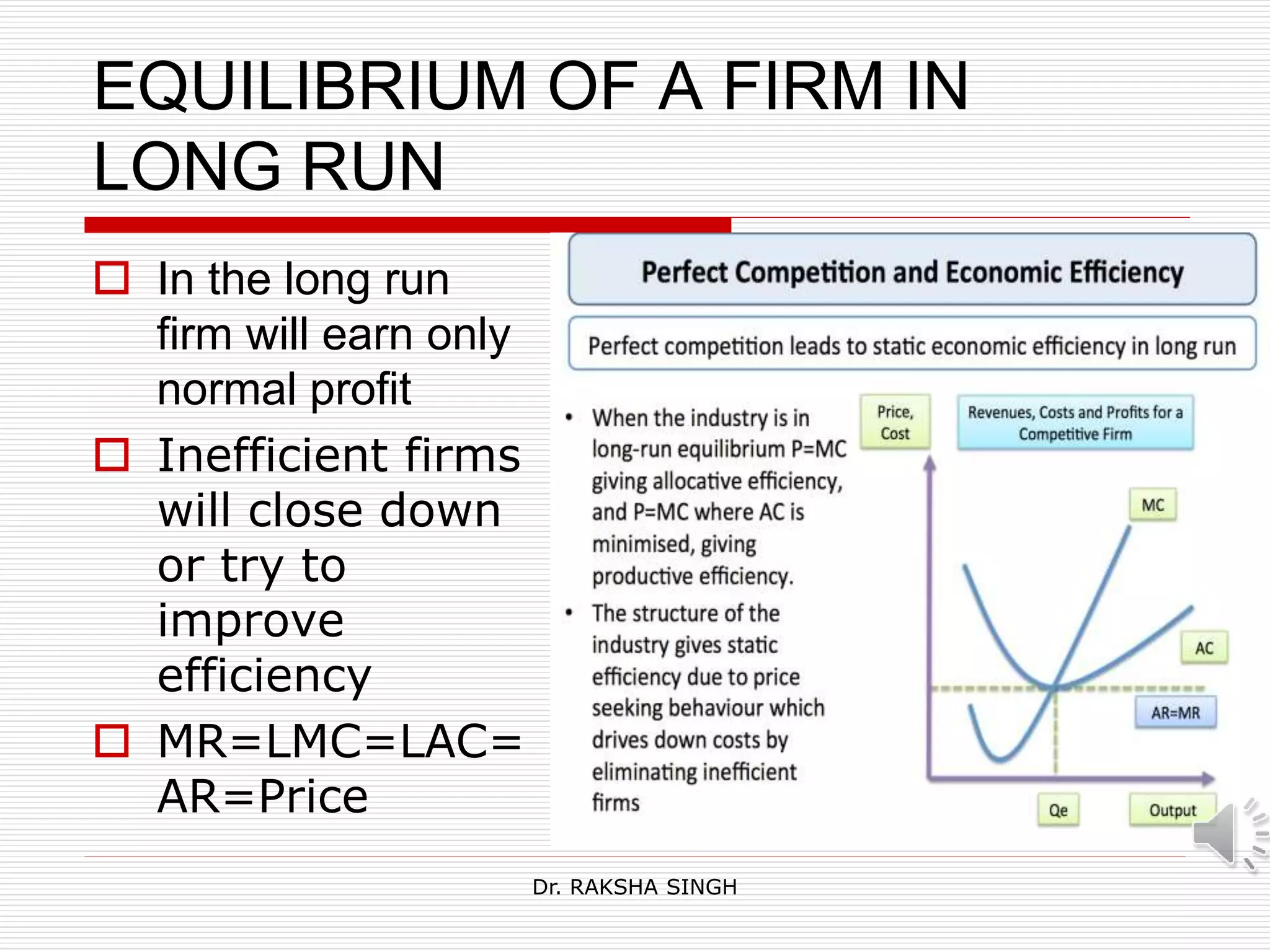 Equlibrium Under Perfect Competition | PPT