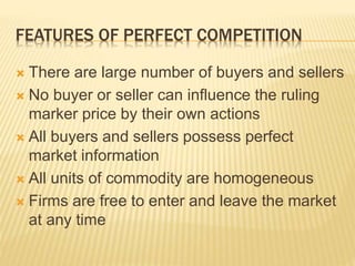 Perfect competition presentation | PPTX