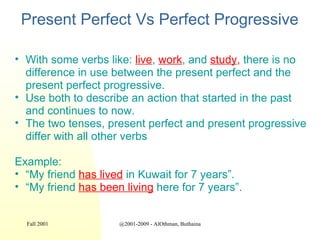 Present Perfect Progressive | PPT