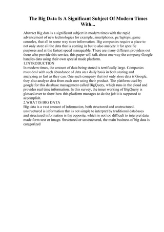 Perfect Day Essay | PDF