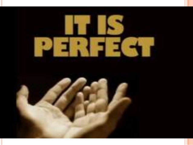 Perfect dedication to god