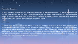 Perfect dissertation writing project | PPT