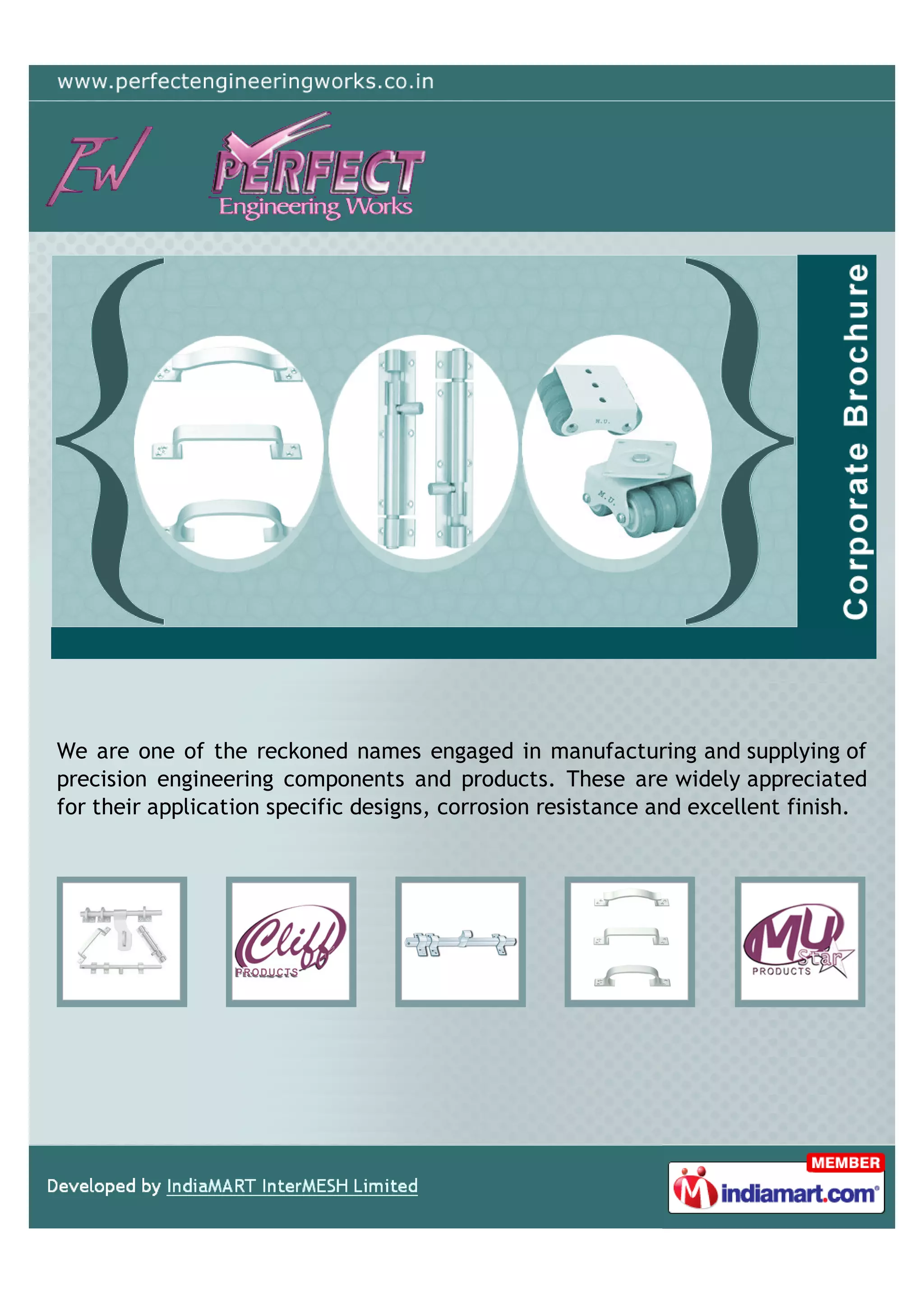 Perfect Engineering Works, Delhi, Castor Fittings | PDF