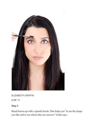 Perfect Eyebrows Tutorial Pdf